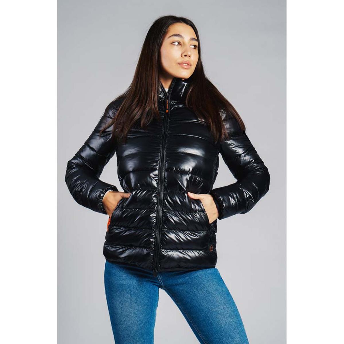 8K Flexwarm 5V Women's Heated Jacket with Removable Hood - The Warming ...