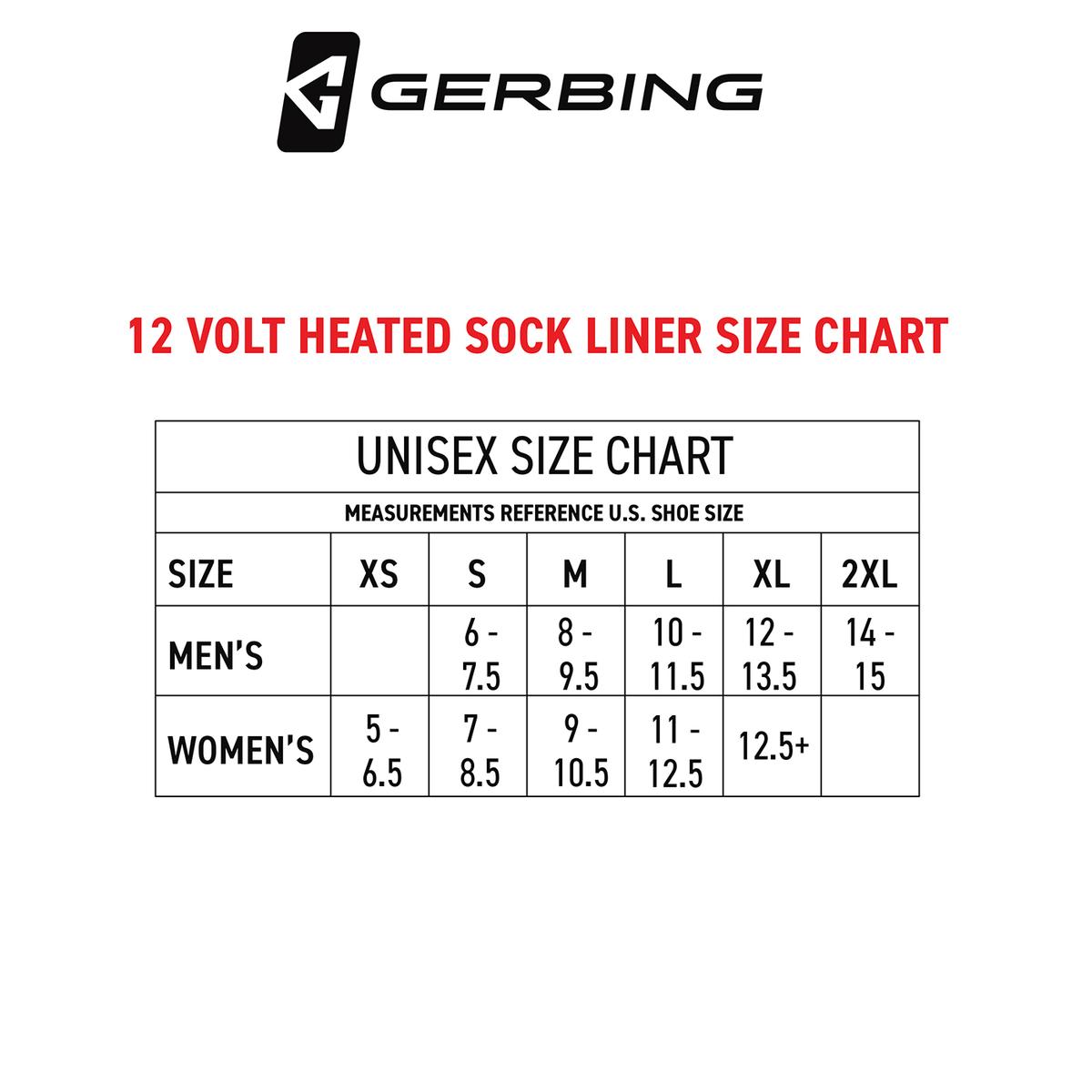 Gerbing 12V Heated Sock Liners - The Warming Store