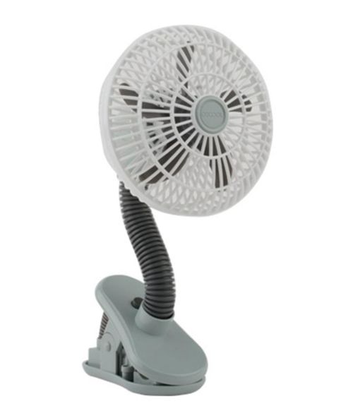 O2 Cool 4-Inch Battery Powered Clip on Fan - The Warming Store